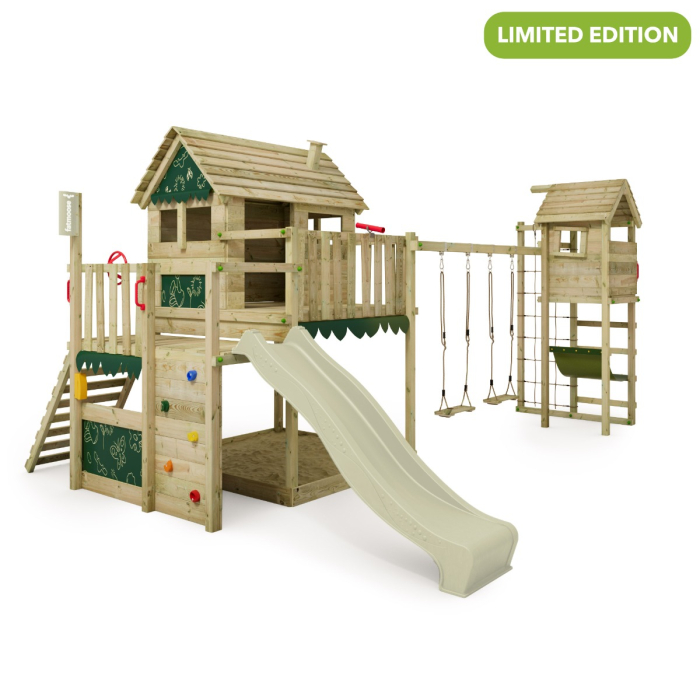 Spielturm mit Spielhaus MightyMansion Move XXL | Fatmoose.de